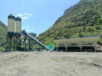 China 60T Concrete Batching Plant Cement Silo Tank 2800mm Diameter High Safety Level for sale