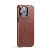 China Exquisite Luxury Genuine Leather Phone Cases OEM Iphone 14 Magnetic Case for sale