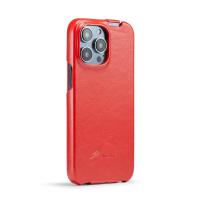 China Exquisite Luxury Genuine Leather Phone Cases OEM Iphone 14 Magnetic Case for sale