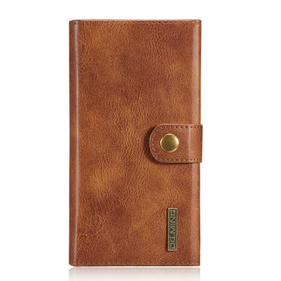 China Shockproof PU Leather Phone Cases Dirtproof Flip Card Holder Wallet for sale