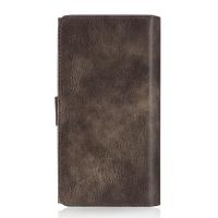 China Shockproof PU Leather Phone Cases Dirtproof Flip Card Holder Wallet for sale