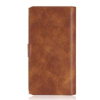 China Shockproof PU Leather Phone Cases Dirtproof Flip Card Holder Wallet for sale