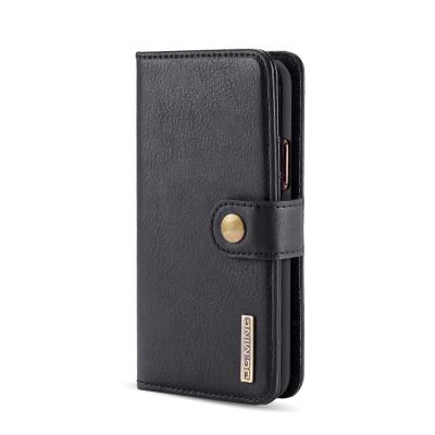 China Seamless Leather Phone Cases Multifunction Wallet Cell Phone Case Shockproof for sale