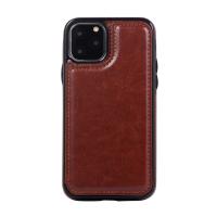 China Shockproof PU Leather Mobile Phone Wallet Case Harmless IPhone 11 Cover for sale