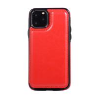 China Shockproof PU Leather Mobile Phone Wallet Case Harmless IPhone 11 Cover for sale