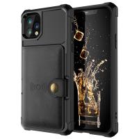 China OEM Phone Leather Wallet Case Shockproof Magsafing Card Holder For Iphone 14 for sale