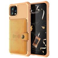 China OEM Phone Leather Wallet Case Shockproof Magsafing Card Holder For Iphone 14 for sale
