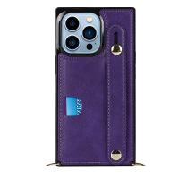 China Exquisite Iphone Wallet Case Leather OEM / ODM Black Phone Case for sale