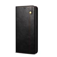 China Exquisite Iphone Genuine Leather Case Dirtproof Luxury Wallet Phone Case for sale