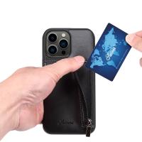 China Genuine Leather Phone Cases Luxury Iphone Wallet Case Modern for sale