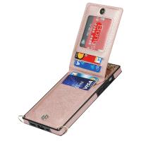 China Luxury Leather Phone Cases Genuine Leather Iphone Wallet Case for sale