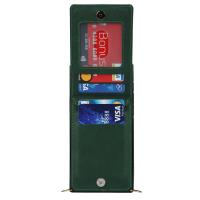 China Luxury Leather Phone Cases Genuine Leather Iphone Wallet Case for sale
