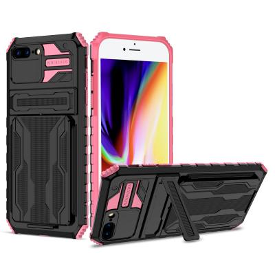 China iPhone 7PLeather Phone Case Leather Wallet Phone Case Iphone Leather for sale