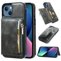 China Detachable Leather Magnetic Card Pocket Phone Case for Galaxy S22 S23 Ultra for sale