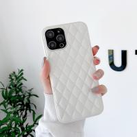 China Down Cartoon Leather Genuine Leather Phone Back Cover For IPhone 12 Pro Max for sale