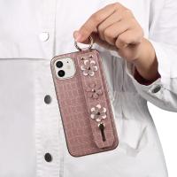 China Customized LG Phone Cases Pu Leather Shockproof Lanyard Strap for sale