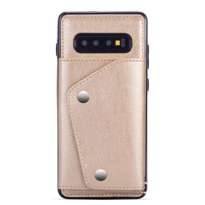China OEM / ODM Iphone Leather Card Holder Magsafe Luxury Samsung Phone Case for sale