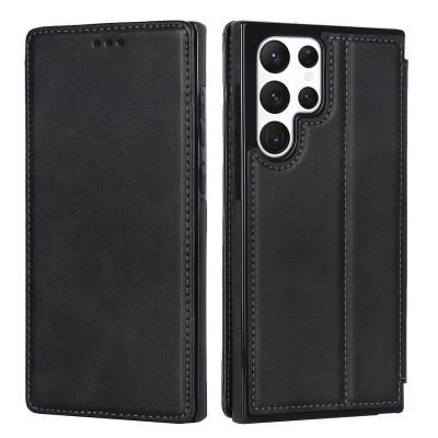China Magsafe Leather Phone Case Samsung OEM Exquisite Waterproof Protective Cases for sale