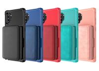 China Exquisite Leather Card Phone Case Shockproof Luxury Phone Wallet Case for sale