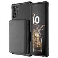 China Exquisite Leather Card Phone Case Shockproof Luxury Phone Wallet Case for sale