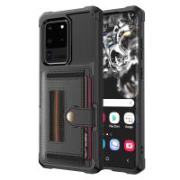 China Magsafe Samsung Mobile Phone Pouch Case Dirtproof Magnetic Leather Case for sale
