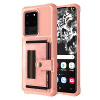 China Magsafe Samsung Mobile Phone Pouch Case Dirtproof Magnetic Leather Case for sale