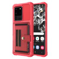 China Magsafe Samsung Mobile Phone Pouch Case Dirtproof Magnetic Leather Case for sale