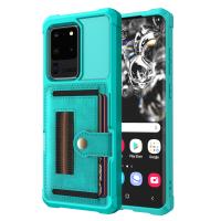 China Magsafe Samsung Mobile Phone Pouch Case Dirtproof Magnetic Leather Case for sale