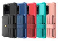 China Shockproof Samsung Protective Cases Detachable Retro Leather Case for sale