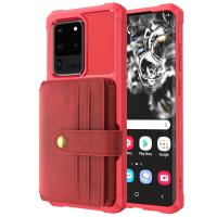 China Shockproof Samsung Protective Cases Detachable Retro Leather Case for sale