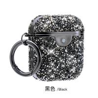 China Shockproof Headphone Case Cover Rhinestone Earbud Storage Case Diamond for sale