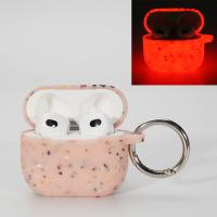 China Harmless Headphone Case Cover Luminous Silicone Case Airpods Pro for sale