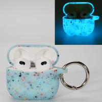 China Harmless Headphone Case Cover Luminous Silicone Case Airpods Pro for sale