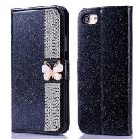 China Flash Powder Electroplated Diamond Inlay Phone Case For Iphone Xr Xs 11 12 13 14 Pro Max Cell Cover for sale