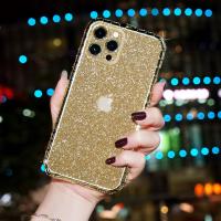 China Luxury Glitter Bling Diamond Transparent Soft Phone Case For IPhone 14 13 12 Pro Max 11 XS XR 8 Plus for sale