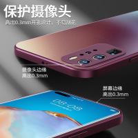 China Frosted Liquid Glass Phone Case P50 Lens All Inclusive Drop Protection Straight Edge Case for sale