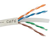 China SF/UTP 6 Pairs 24AWG 23AWG Cat6 Indoor UTP LAN Cable 100MHz 75°C for sale