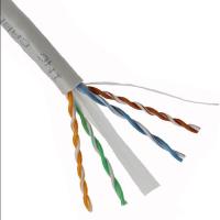 China SF/UTP 6 Pairs 24AWG 23AWG Cat6 Indoor UTP LAN Cable 100MHz 75°C for sale