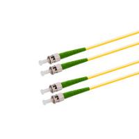 China ST  SC LC / APC Single Mode Duplex Fiber Optic Patch Cable / Fiber Optic Patch Cord Jumper Cable for sale