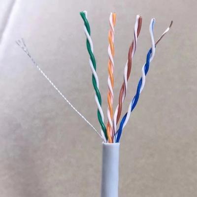 China Factory Direct Sale 305-Meter CAT5E Ethernet Cable with Bare Copper Conductors for sale