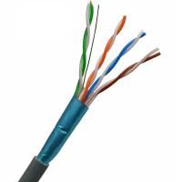 China STP Cat6 LAN Cable 1000Base-T Ethernet 2.4Gbps Transmission 24 AWG 300V for sale