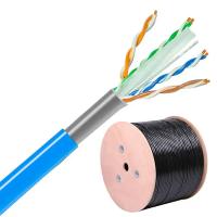 China Cat6 Unshielded LAN Cable 23 AWG 305m Box UTP 250 MHz 10/100/1000 Mbps for sale