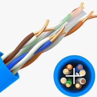 China High Speed Cat6 UTP LAN Cable And Ethernet Cable For Network 305M Length 23 AWG for sale