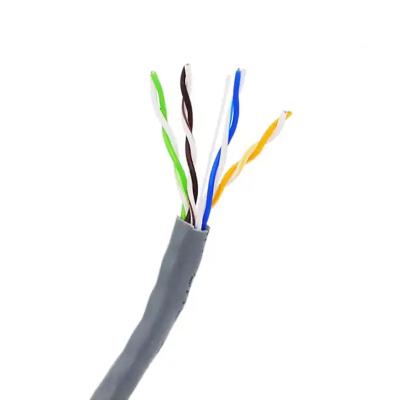 China Cat5e Ethernet Cable 24 AWG Unshielded PVC 1000 Mbps 300V for Networking for sale