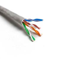China Cat5e Ethernet Cable 24 AWG Unshielded PVC 1000 Mbps 300V for Networking for sale