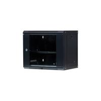 China 9U Locking Server Cabinet 450mm Height Network Equipment Rack for Switch Router for sale