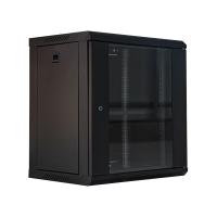 China Network Server Cabinet 42U Removable Doors Steel IT Equipment Enclosure Black White for sale