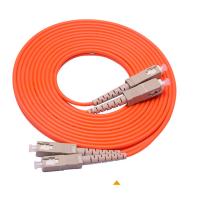 China Fiber Optic Patch Cord SC-SC FC-FC Low Insertion Loss 0.2dB Operating Temperature -20C to 70C for sale