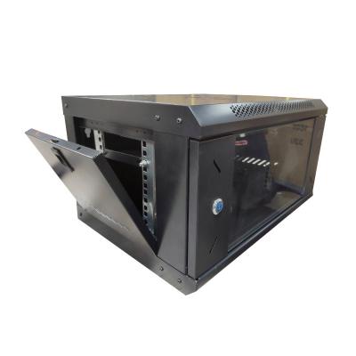 China 4 Post Lockable Network Rack 6U 9U 12U Steel Server Cabinet with Ventilation Holes for sale