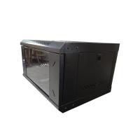 China 4 Post Lockable Network Rack 6U 9U 12U Steel Server Cabinet with Ventilation Holes for sale